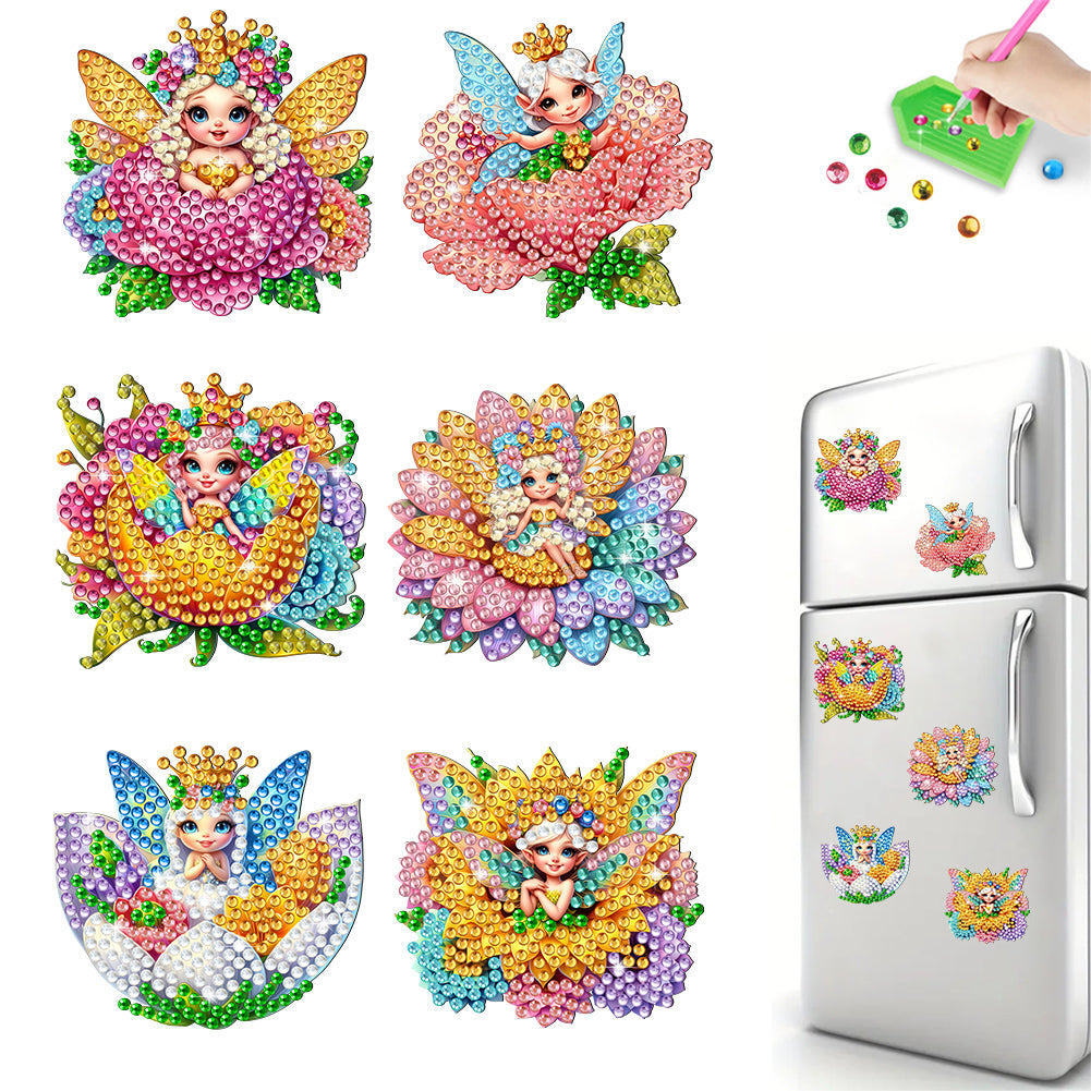 8Pcs/Set Animal-Diamond Painting Magnet Refrigerator – dpforever